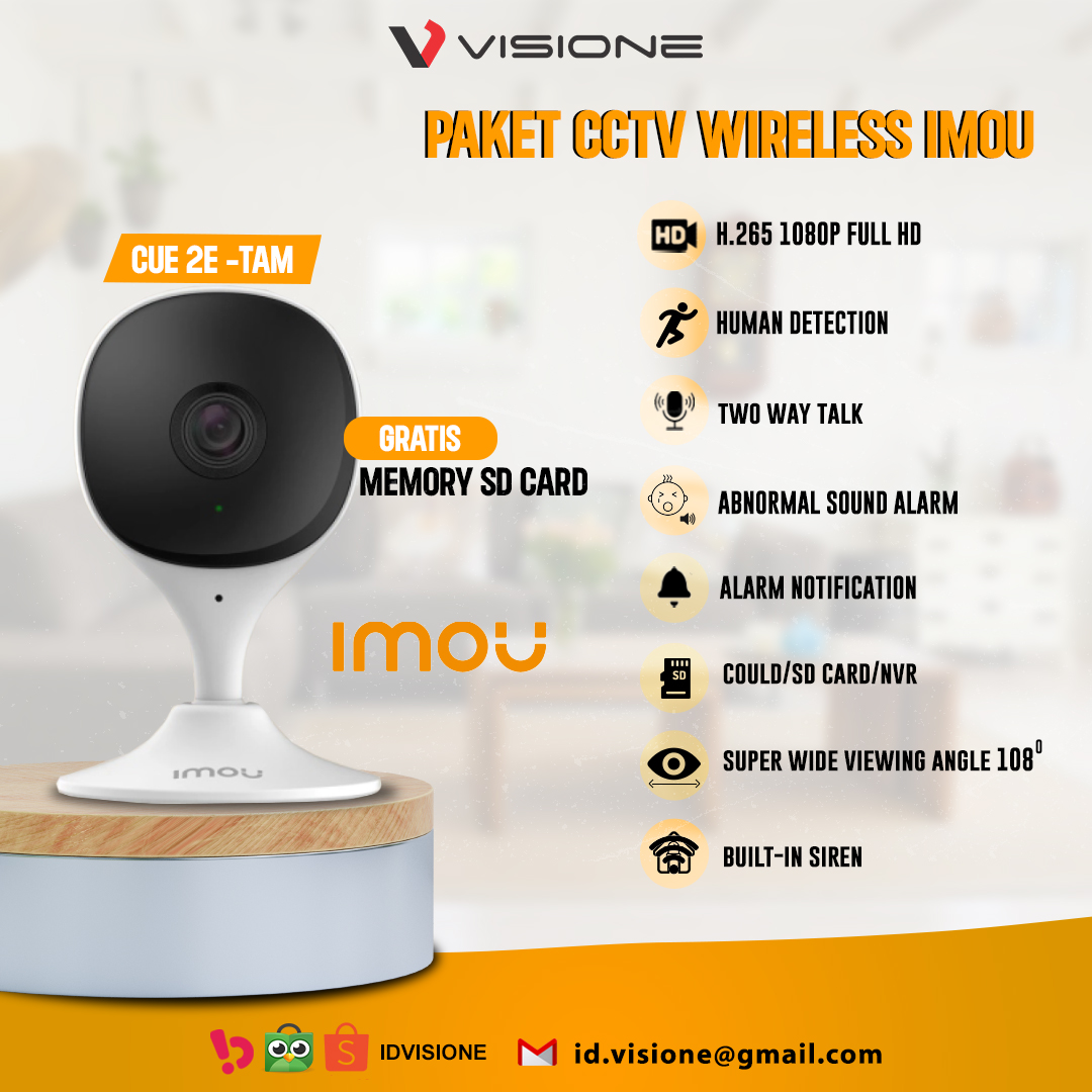 Paket IMOU CUE 2E TAM - Visione Technology