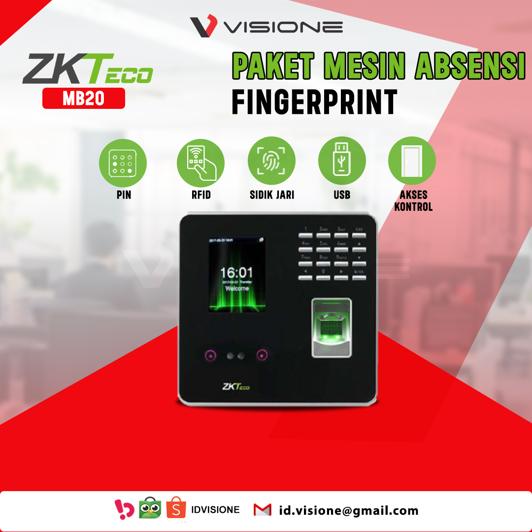 ZKTeco MB20 - Visione Technology
